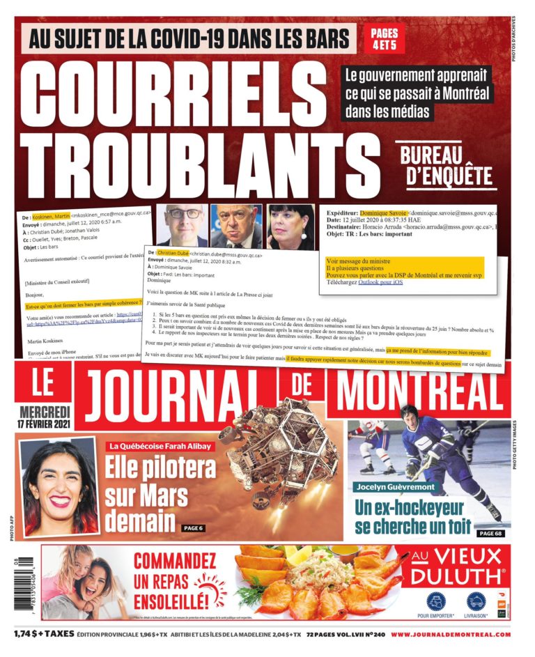 Tabloid front pages that sparkle with impact, elegance | García Media