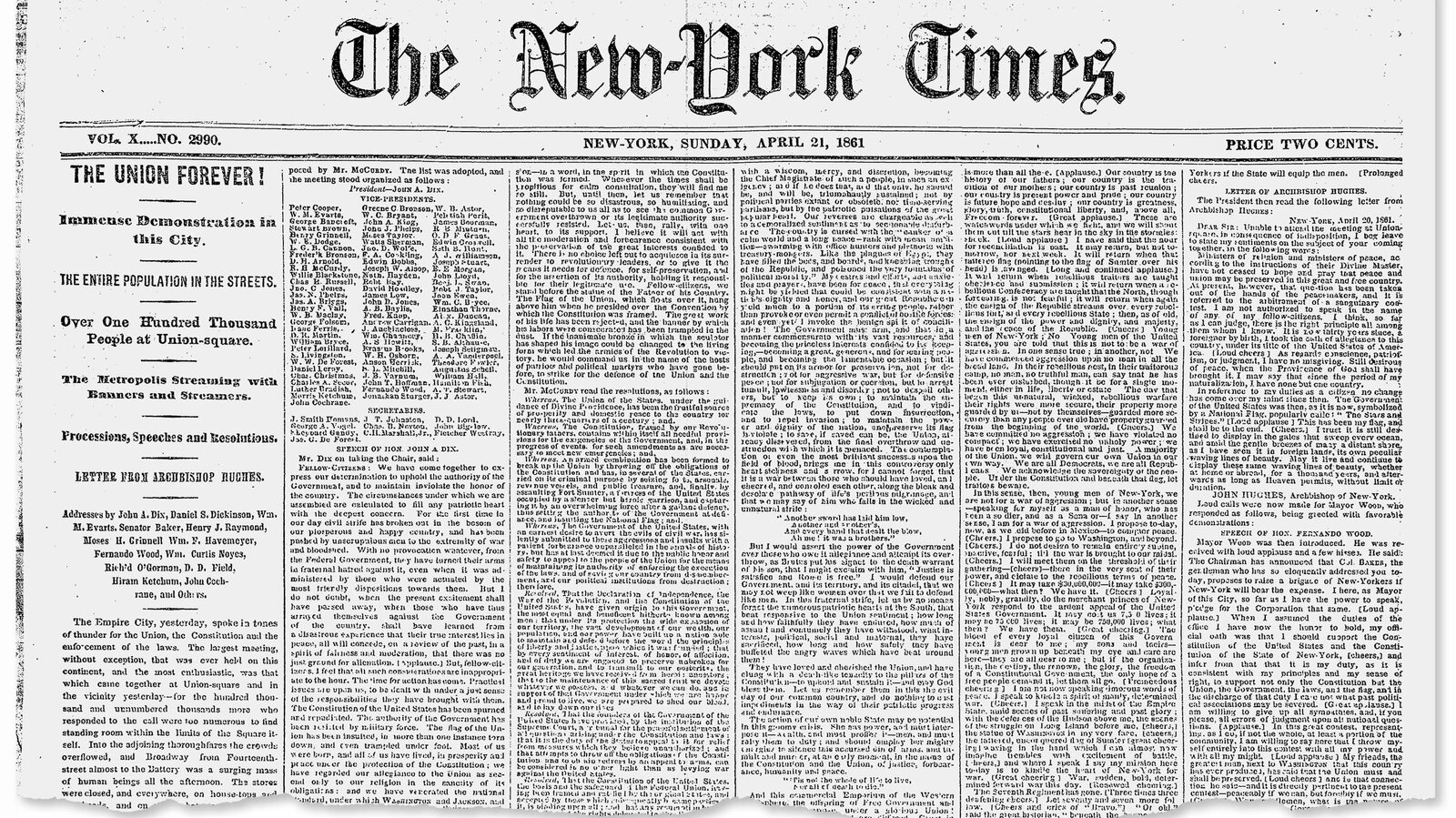 How those newspaper front pages have changed! | García Media